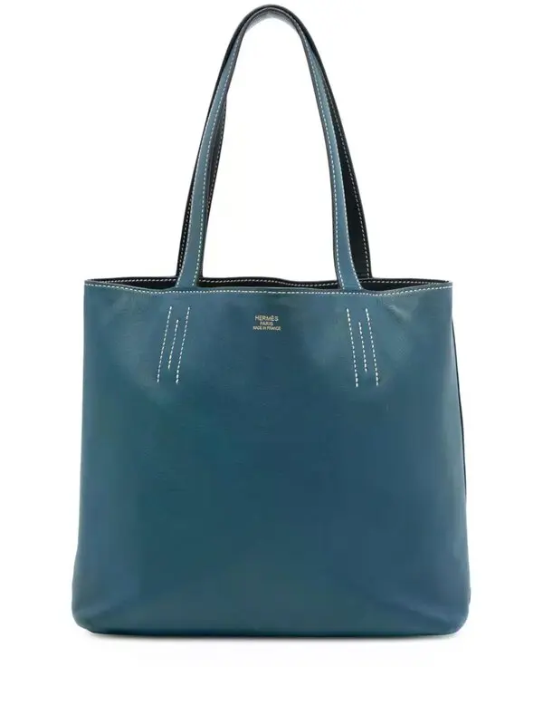 Hermès 2011 Clemence Double Sens 28 Tote Bag