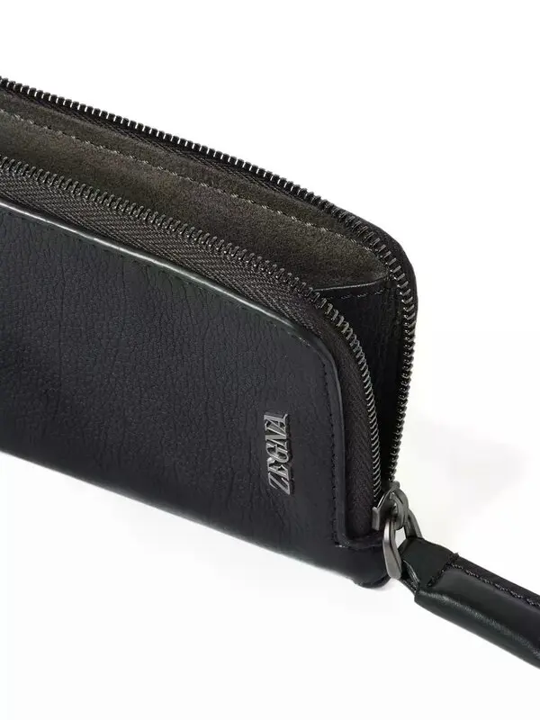 Zegna Leather Card Case