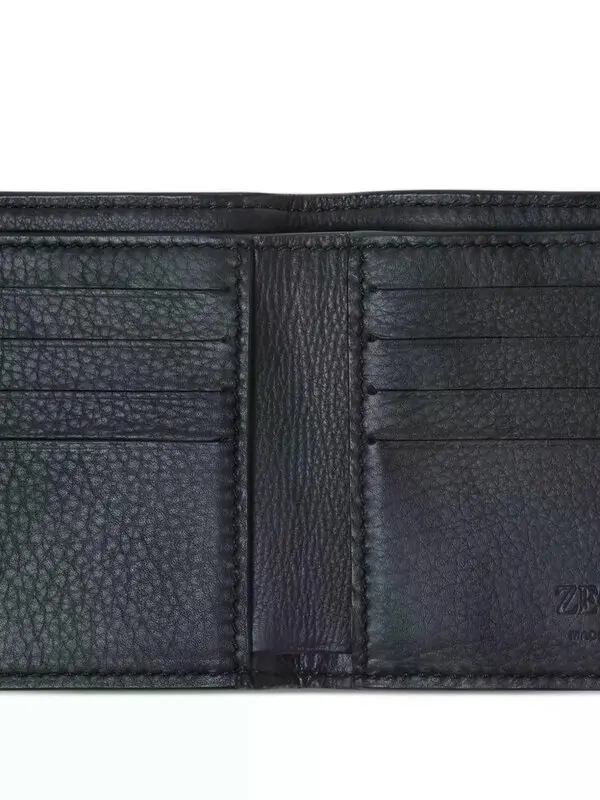 Zegna Leather Billfold Wallet