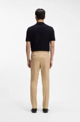 BOSS Slim-fit Trousers - Beige