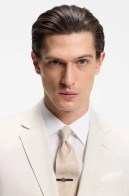 BOSS Two-piece Slim-fit Suit In Stretch Fabric