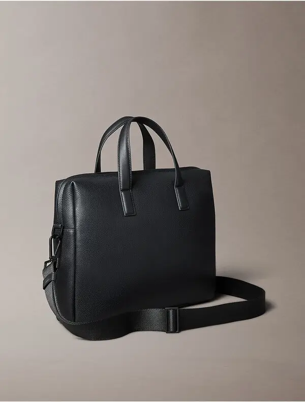 Calvin Klein Pebbled Laptop Bag