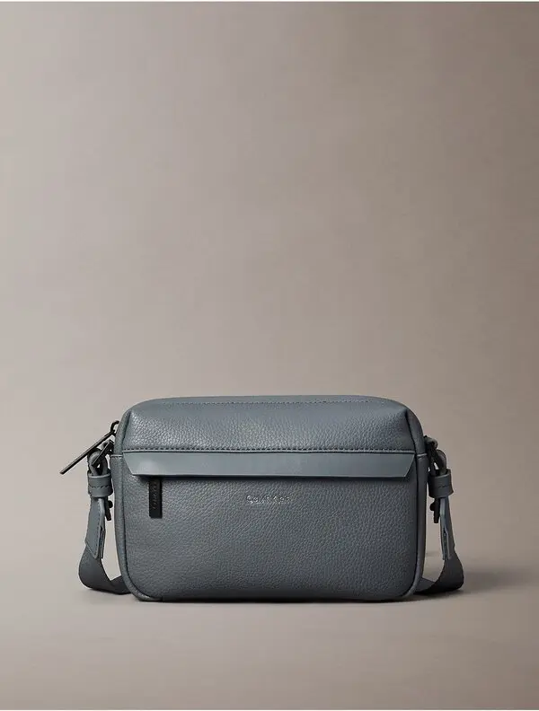 Calvin Klein Pebbled Camera Bag - Turbulence