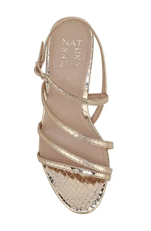 27 EDIT NATURALIZER Tiffi Slingback Sandal - Light Champagne
