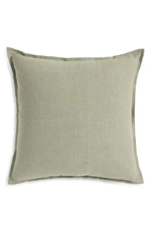 Nordstrom Washed Linen Accent Pillow - Green Halo