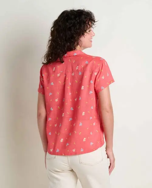 TOAD & CO Camp Cove Shirt - Crabapple Print