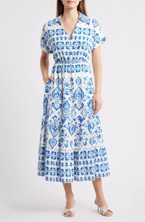 Sam Edelman Paisley Print Midi Dress