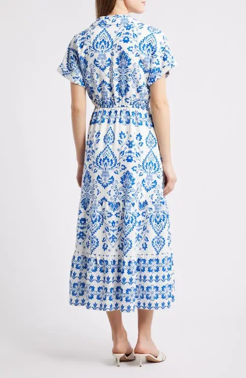 Sam Edelman Paisley Print Midi Dress