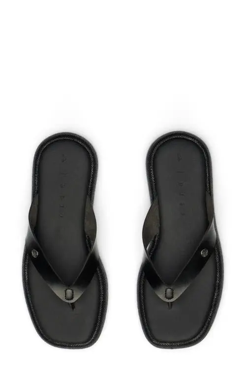 Reef Sunset Low Maya Flip Flop - Black/black