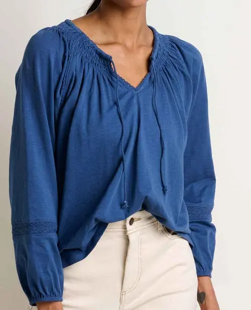 TOAD & CO Primo Long Sleeve Peasant Top