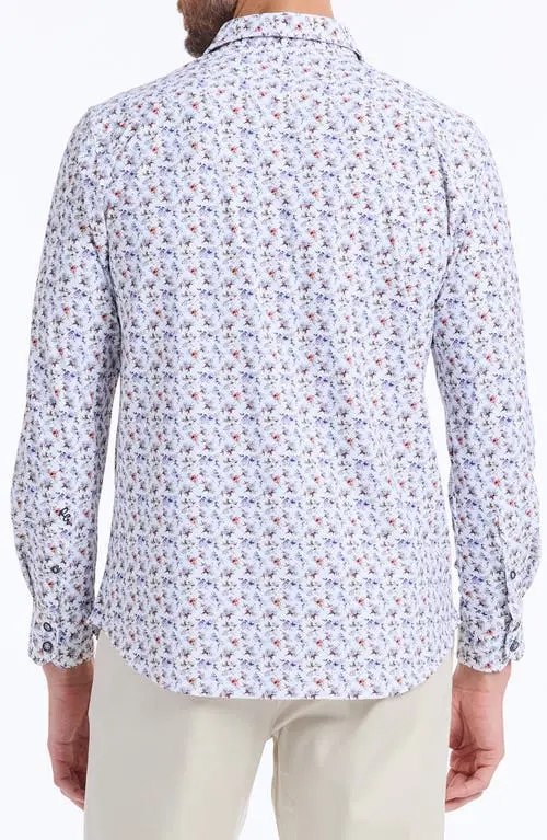 Robert Graham Brauxhall Knit Button-up Shirt