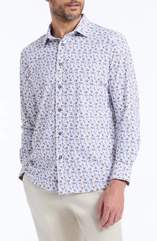 Robert Graham Brauxhall Knit Button-up Shirt