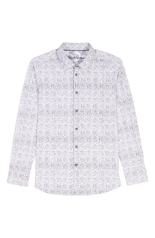 Robert Graham Hammersmith Knit Button-up Shirt - White Multi