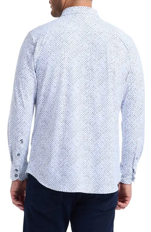 Robert Graham Montagu Knit Button-up Shirt