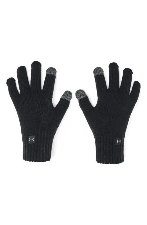 Under Armour Halftime Gloves - Black//castlerock