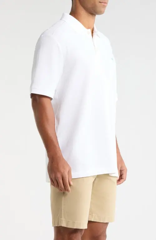 Tommy Bahama Emfielder Icon Solid Islandzone® Polo - Bright White