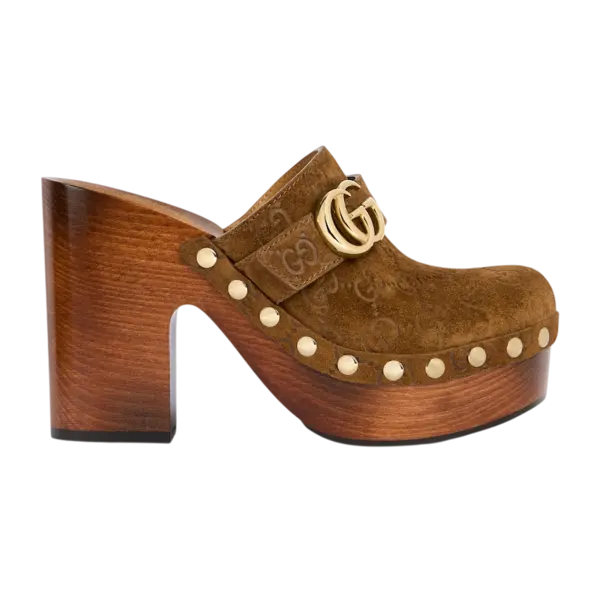 Gucci Gg Platform Clogs