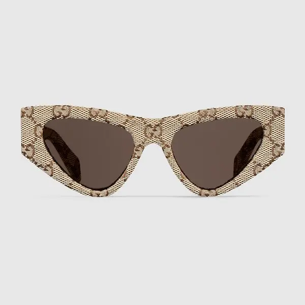 Gucci Cat-eye Sunglasses - Beige