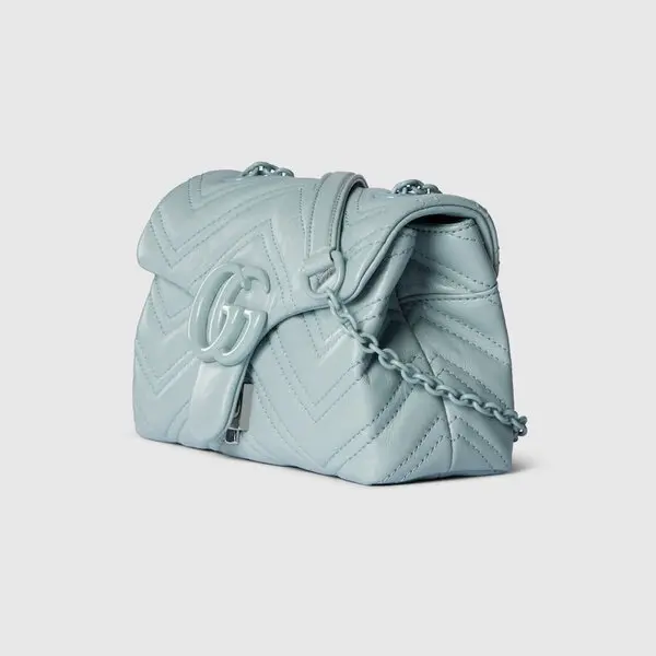 Gucci Gg Marmont Mini Shoulder Bag - Blue