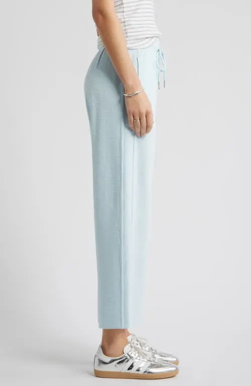 Caslon Ankle Wide Leg Travel Pants - Blue Delicate