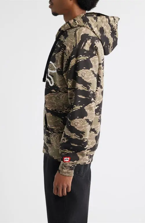 ICECREAM Tiger Zip-up Graphic Hoodie