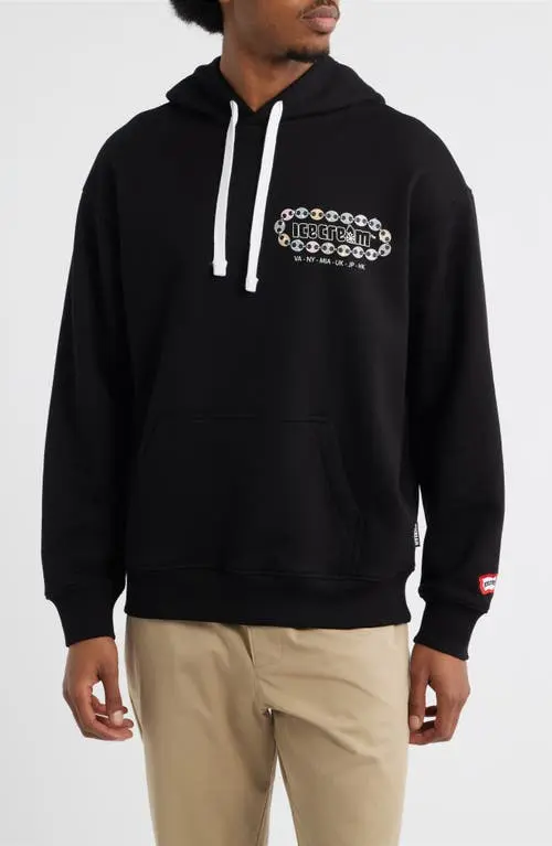 ICECREAM Chain Logo Cotton French Terry Hoodie