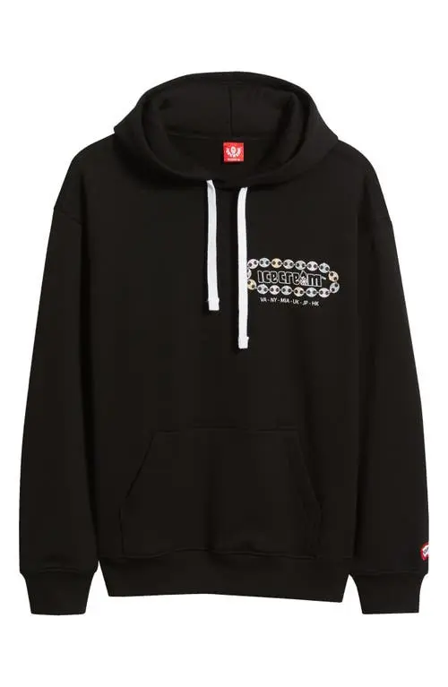 ICECREAM Chain Logo Cotton French Terry Hoodie
