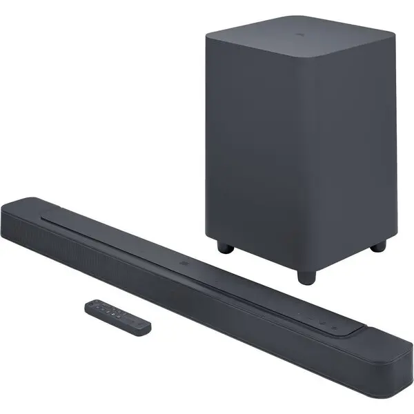 JBL Bar 500 Multibeam Soundbar And Subwoofer - Black