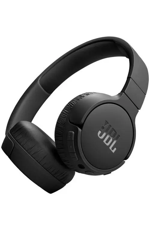 JBL Tune 670nc Adaptive Noise Cancelling Wireless On-ear Headphones - Black