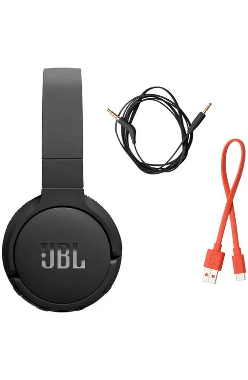 JBL Tune 670nc Adaptive Noise Cancelling Wireless On-ear Headphones - Black