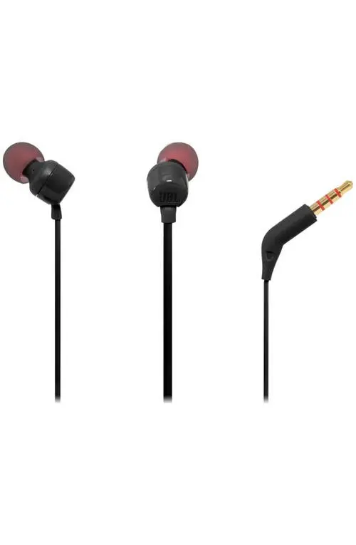 JBL T Series T110 In-ear Wired Headphones - Black