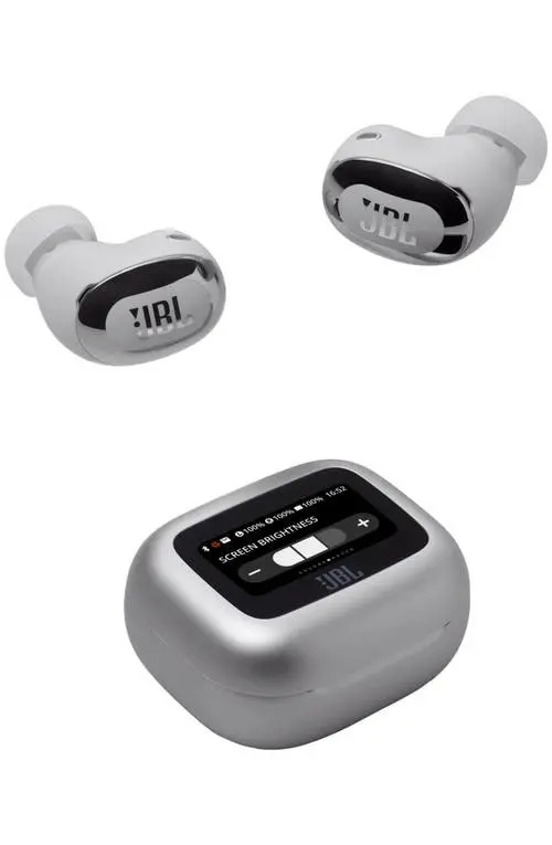 JBL Live Buds 3 True Wireless Noise Cancelling Earbuds - Silver