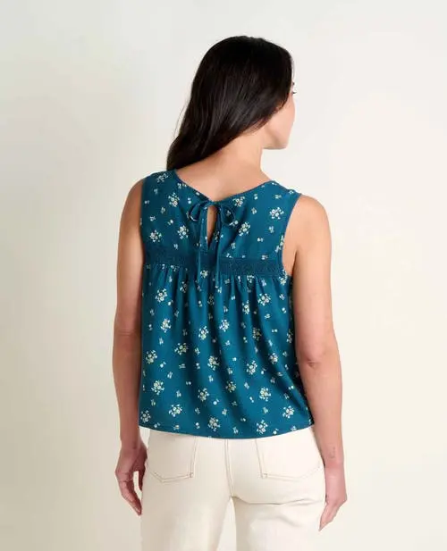 TOAD & CO Manzana Pintuck Tank - Midnight Print