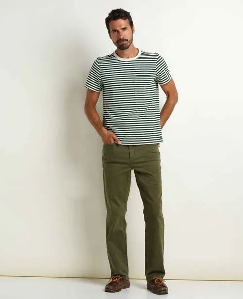 TOAD & CO Tamarack Straight Jean - Olive