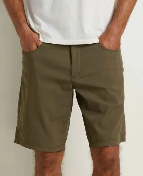 TOAD & CO Rover Recycled Nylon Stretch Shorts - Jeep