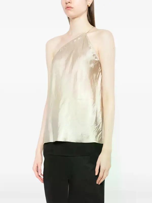 Rick Owens One-shoulder Top - Neutrals