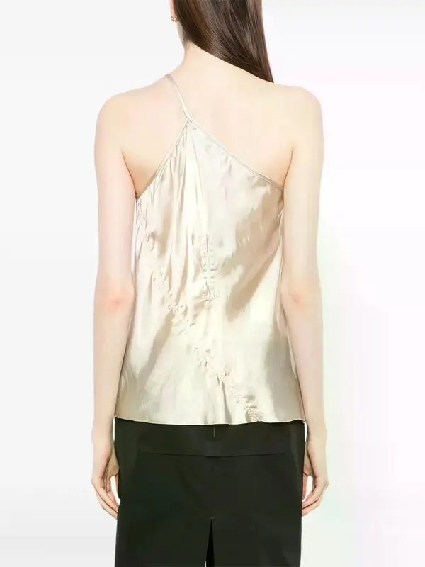 Rick Owens One-shoulder Top - Neutrals