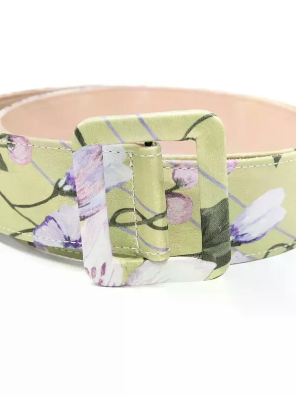 GIADA CURTI Floral-print Belt