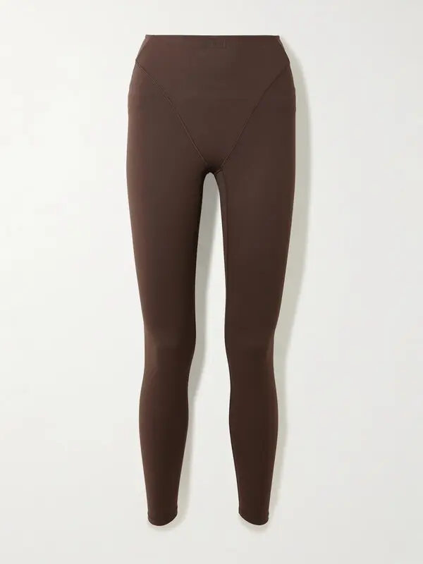 SKIMS Nike V-line 26" Leggings - Brown