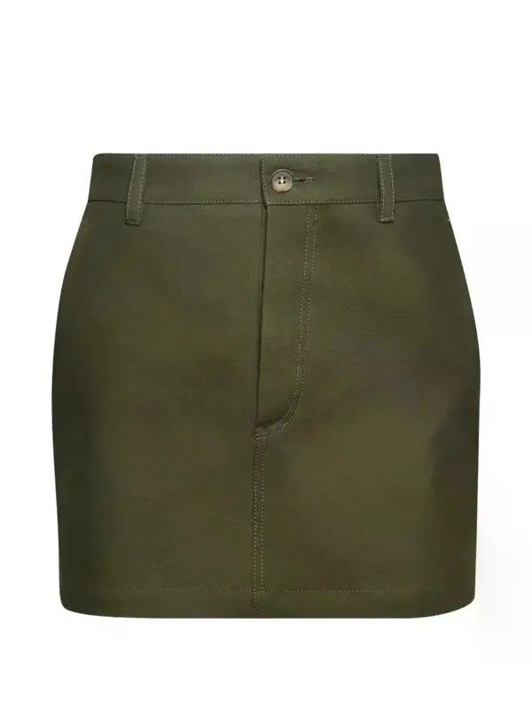 Wardrobe.NYC Drill Mini Skirt