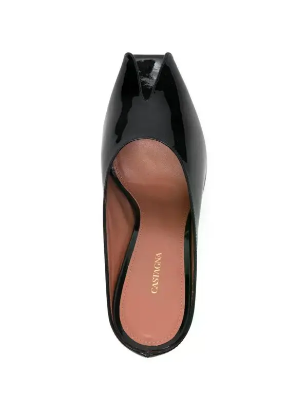 CASTAGNA Daisy Heeled Sandals - Black