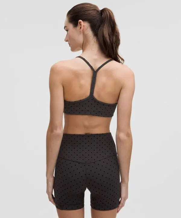 Lululemon Flow Y Bra Light Support, A/b Cup Evolve