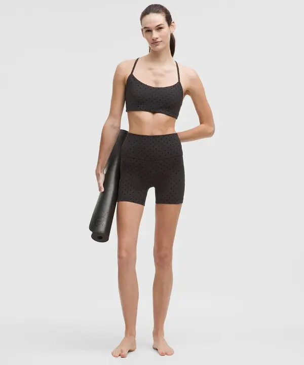 Lululemon Flow Y Bra Light Support, A/b Cup Evolve
