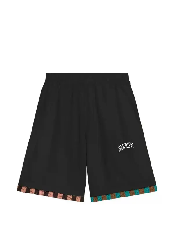 BARROW Logo Shorts - Black