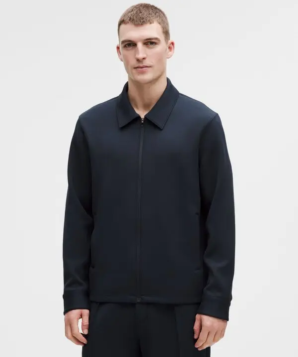 Lululemon Smooth Spacer Collared Full Zip - True Navy