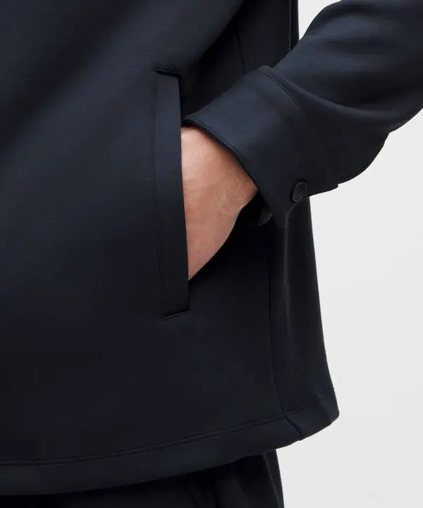 Lululemon Smooth Spacer Collared Full Zip - True Navy