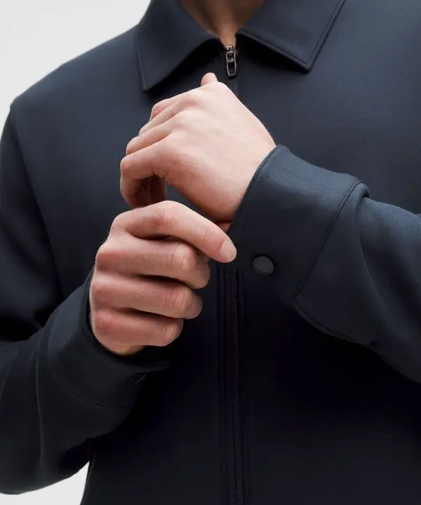 Lululemon Smooth Spacer Collared Full Zip - True Navy