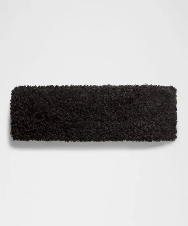 Lululemon Boucle Fleece Headband - Black
