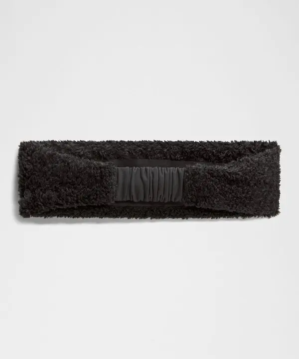 Lululemon Boucle Fleece Headband - Black