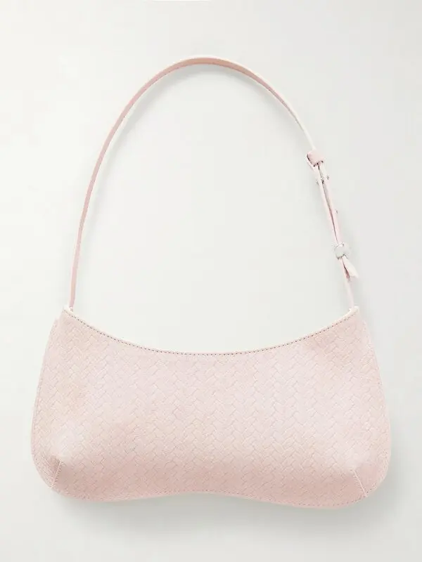 Jacquemus Le Bisou Embellished Shoulder Bag - Pink